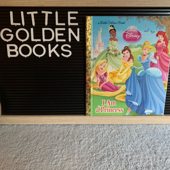 Disney | Toys | 2 A Little Golden Book Disney Princesses I Am A ...